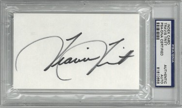 Travis Tritt Autographed Signed 3X5 Index Card- PSA/DNA Certified ...