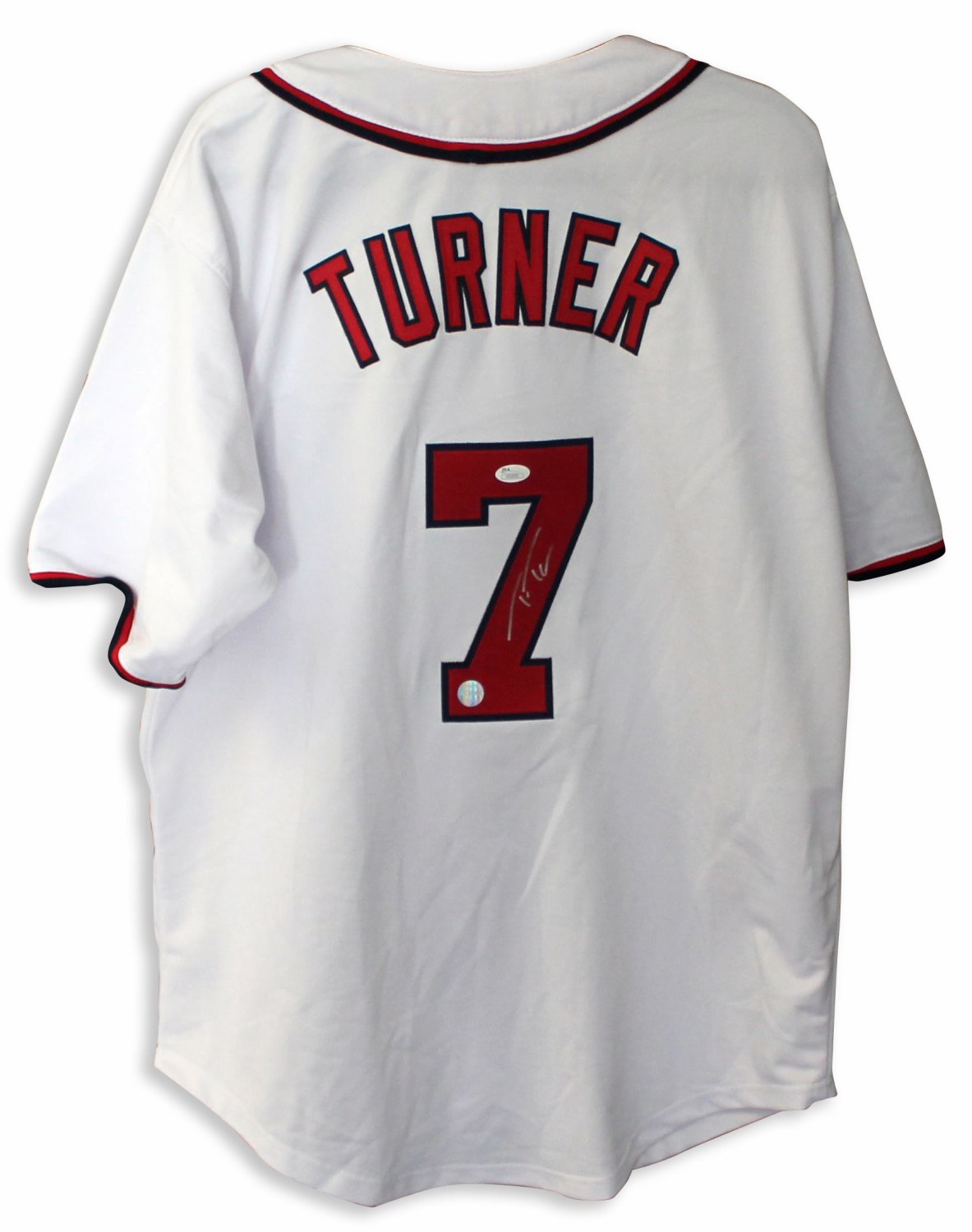 Trea Turner Washington Nationals Autographed Signed White Jersey Trea Turner Washington Nationals Autographed Signed White Jersey