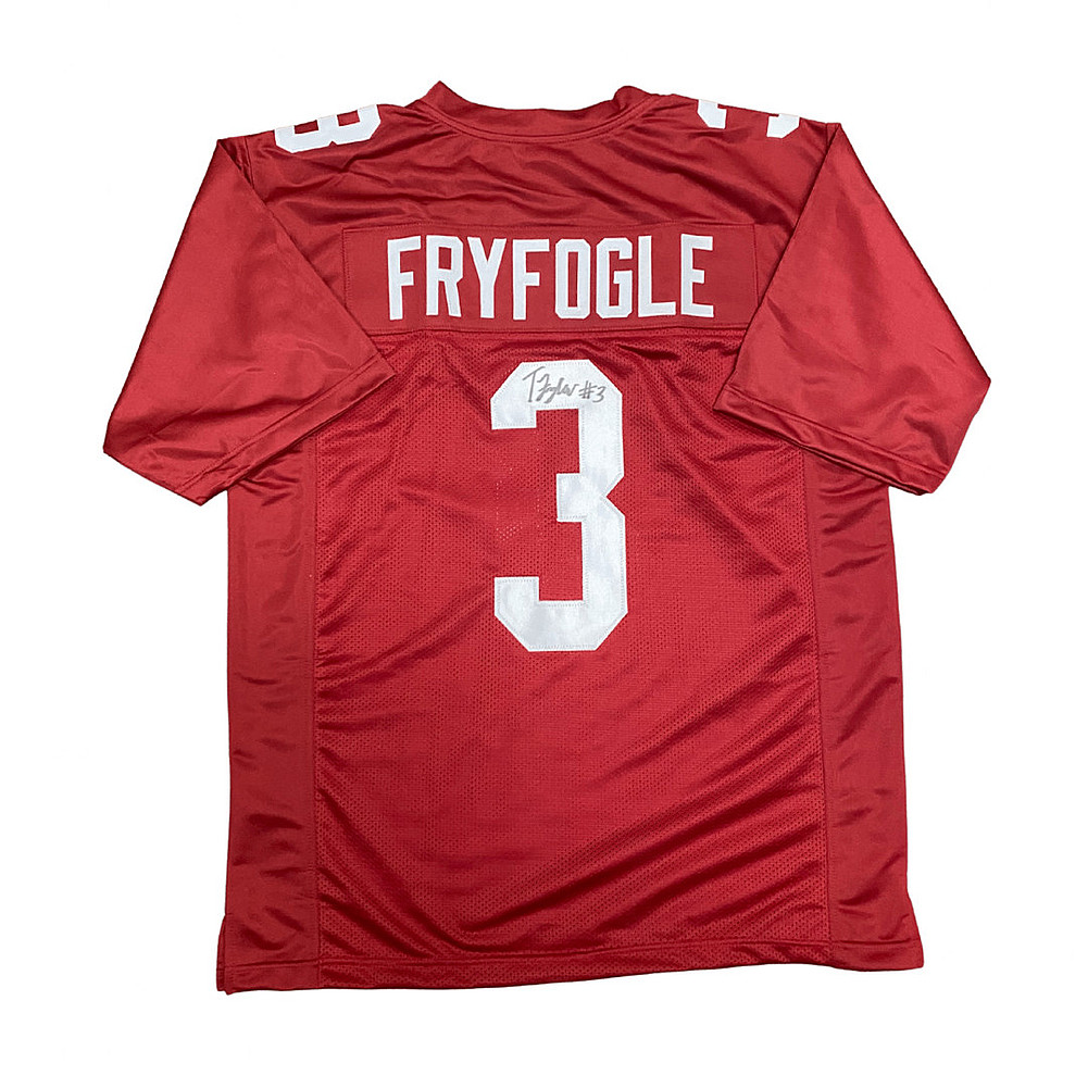 Ty Fryfogle Autographed Signed Indiana Hoosiers Custom Crimson Jersey ...