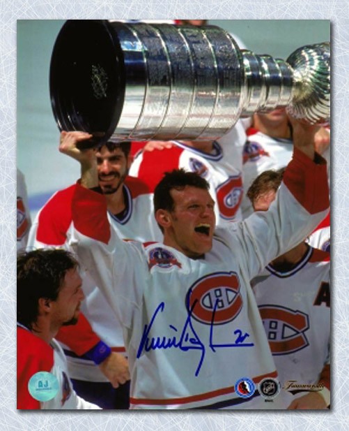 Vincent Damphousse Montreal Canadiens Autographed Signed 1993 Stanley ...