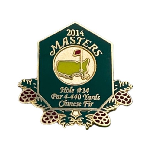 2014 Masters Golf Commemorative Pin