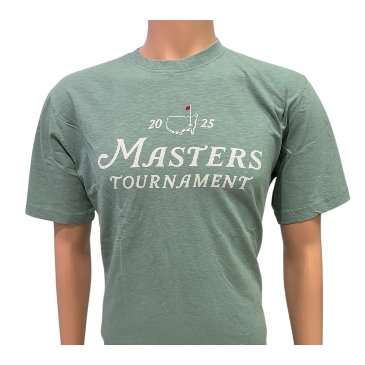 2025 Masters Sage Green Front Logo T-Shirt