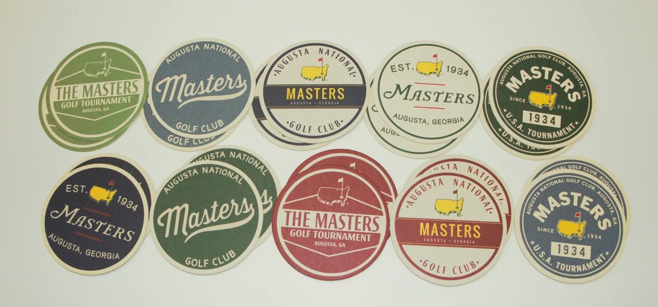 Masters Coasters - Set of 20