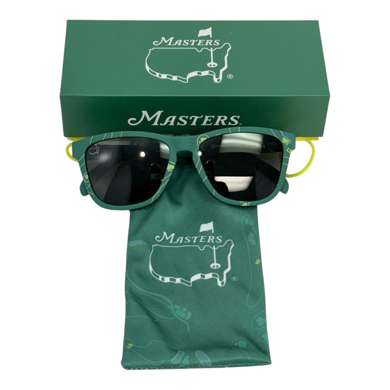 Masters goodr Course Sunglasses with Carry Bag and Box