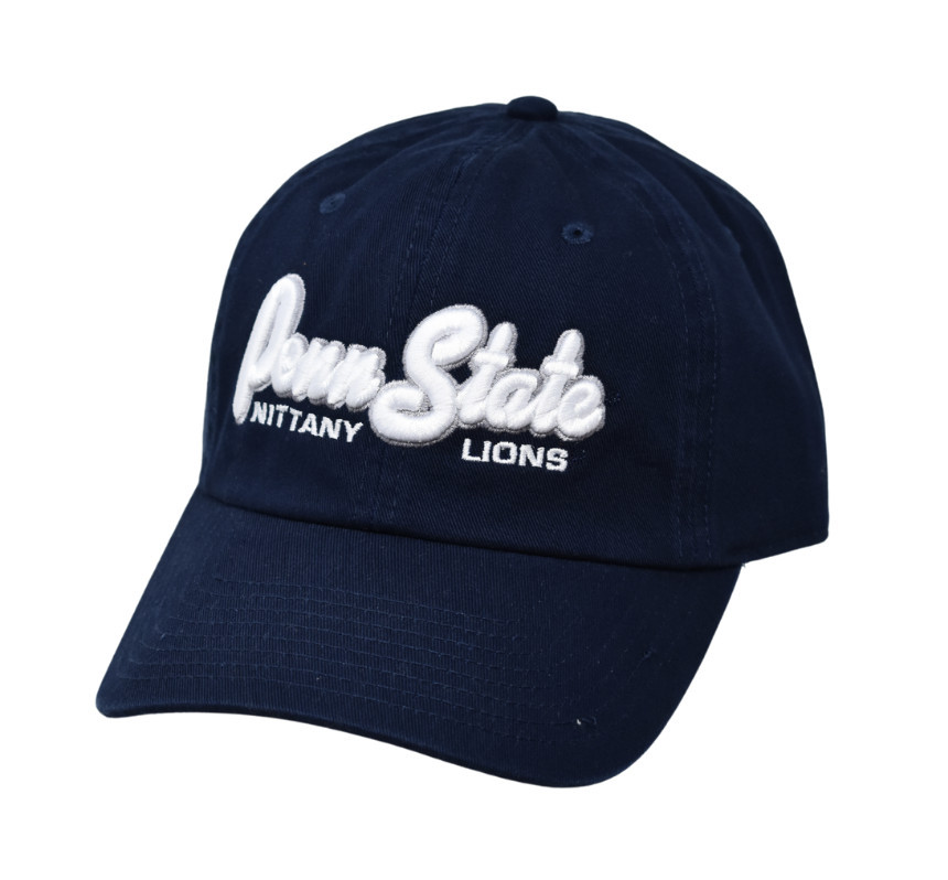 Penn State Nittany Lions 3D Embroidered Script Hat Navy Nittany Lions (PSU)