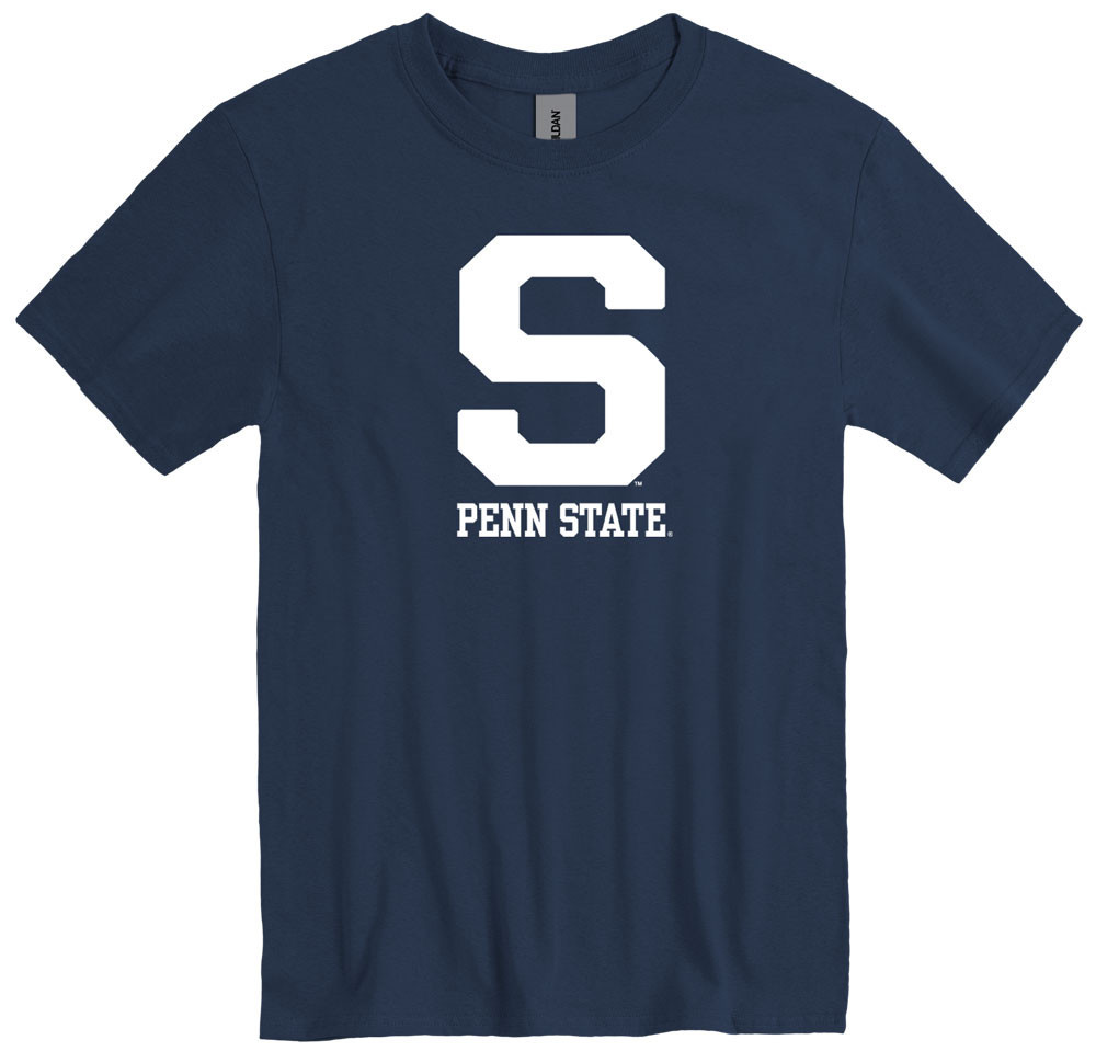 Penn State Big Block S T-Shirt Navy Nittany Lions (PSU)