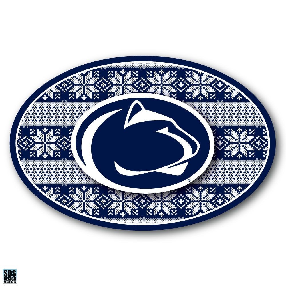 Penn State Lion Head Sweater Decal - 6" Nittany Lions (PSU)