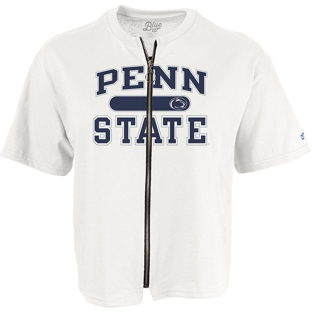 Penn State Nittany Lions Women's Zipper Tee White Nittany Lions (PSU) Penn State Nittany Lions Women's Zipper Tee White Nittany Lions (PSU)
