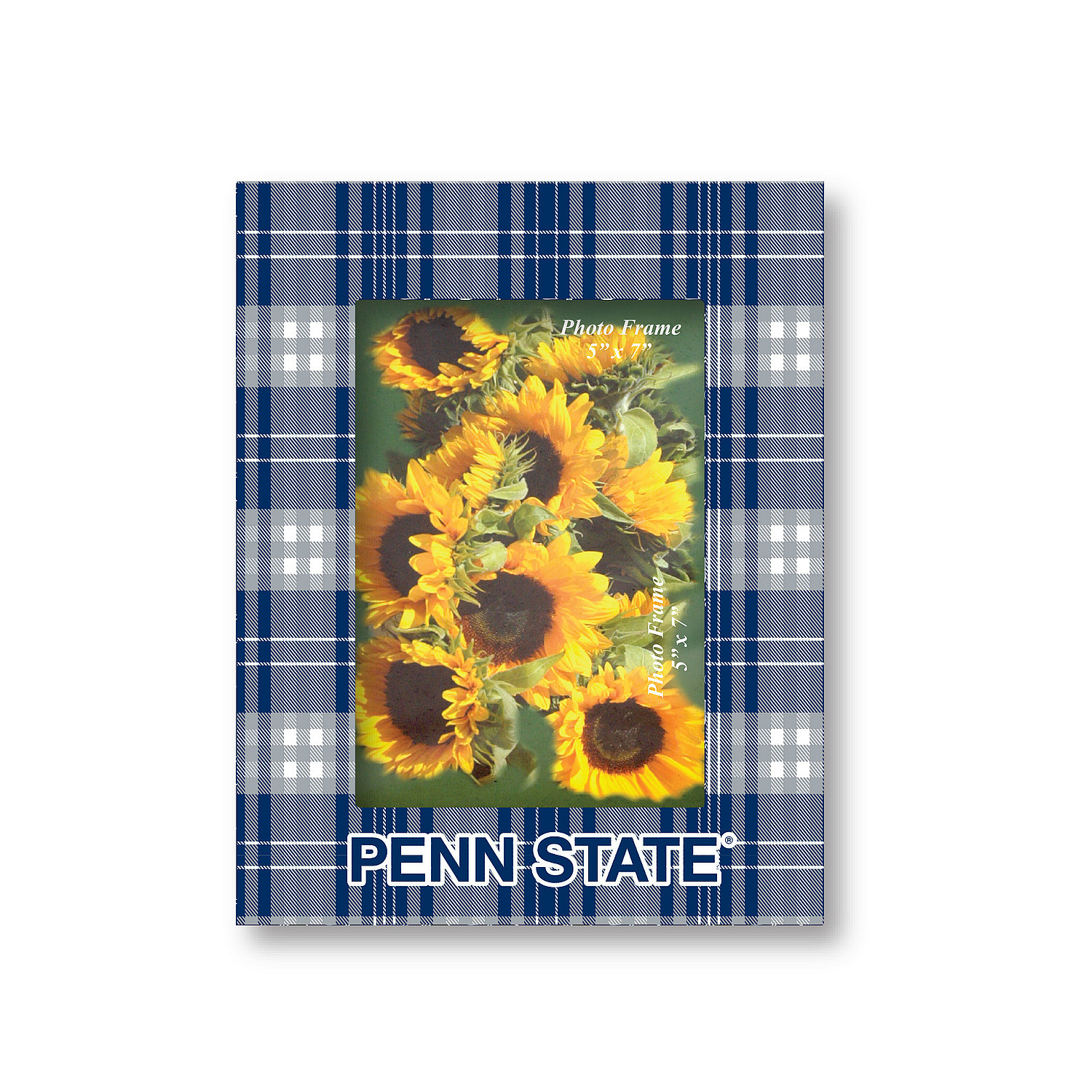 Penn State Tartan Plaid Photo Frame Nittany Lions (PSU)