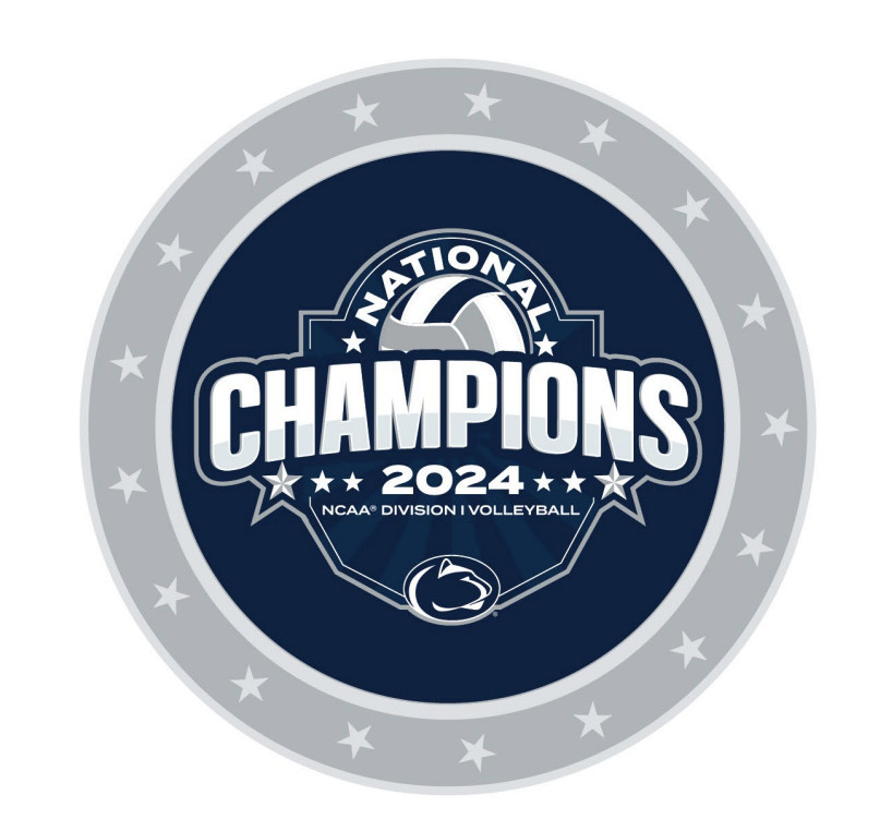 Penn State Women's Volleyball 2024 National Champs Pin Nittany Lions (PSU)